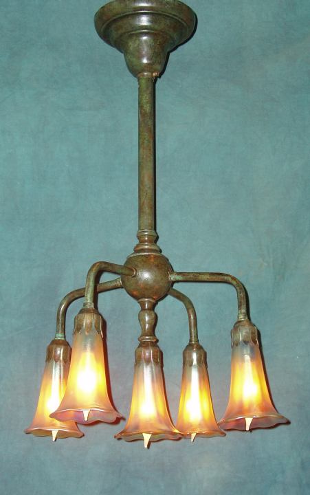 5 Light Lily Fixture