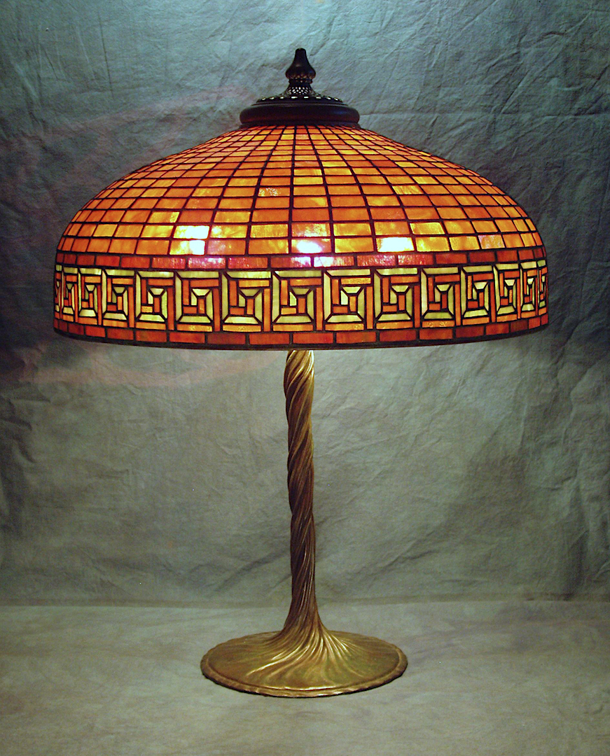 Lamp of the Week: 22" Greek Key
