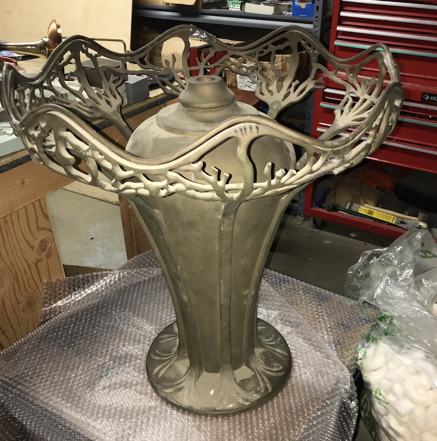 Cobweb Mosaic Lamp - Part 1